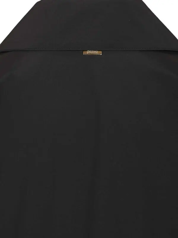 Herno Zip-up Collared Jacket - Black