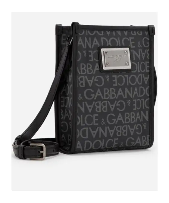 Dolce & Gabbana Small Logo Print Shopper Bag