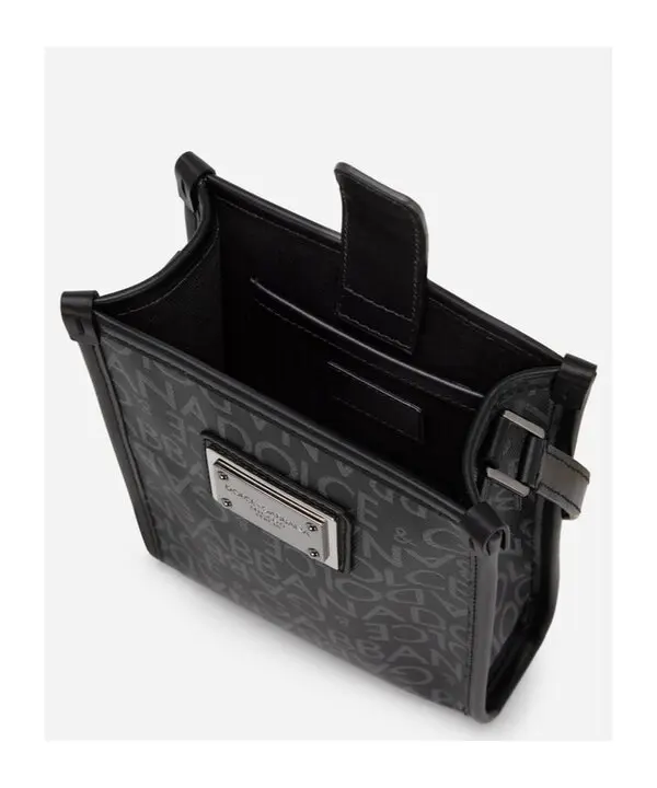 Dolce & Gabbana Small Logo Print Shopper Bag