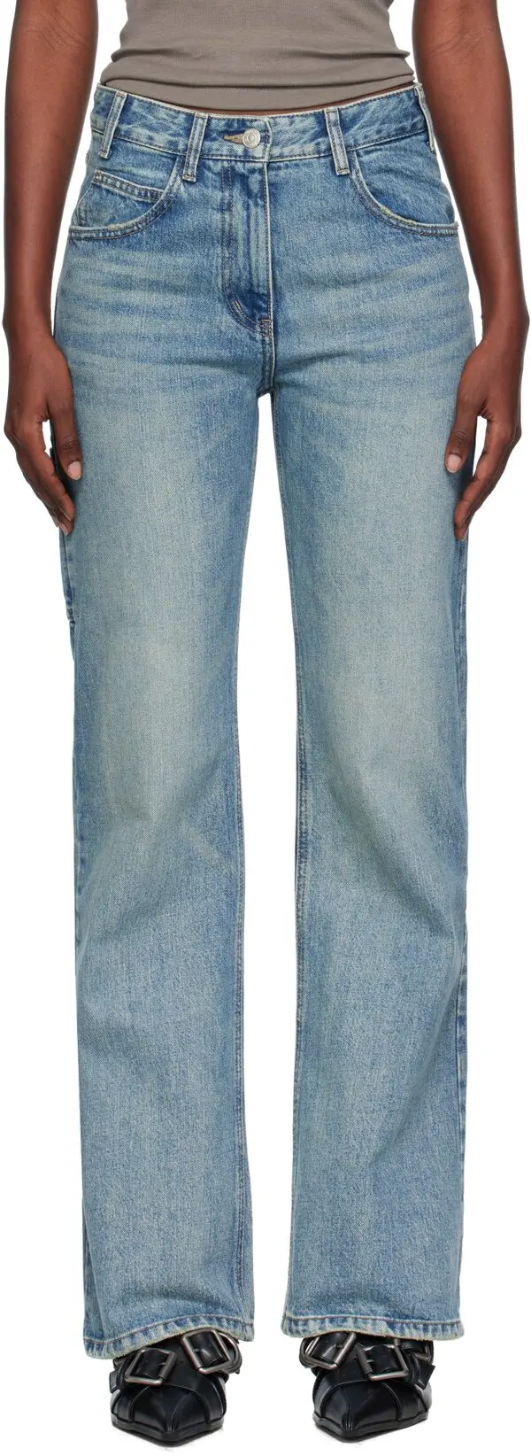 OPEN YY Frayed Hem Jeans