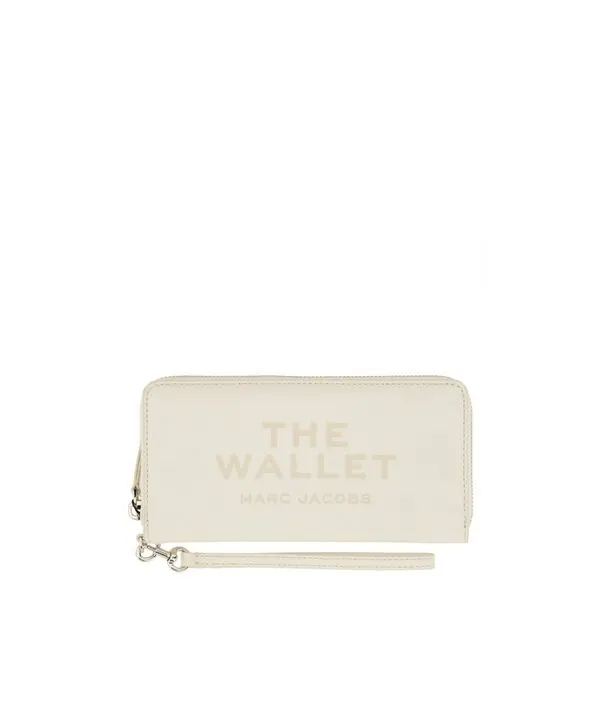 Marc Jacobs Continental Zipped Wallet - Ivory