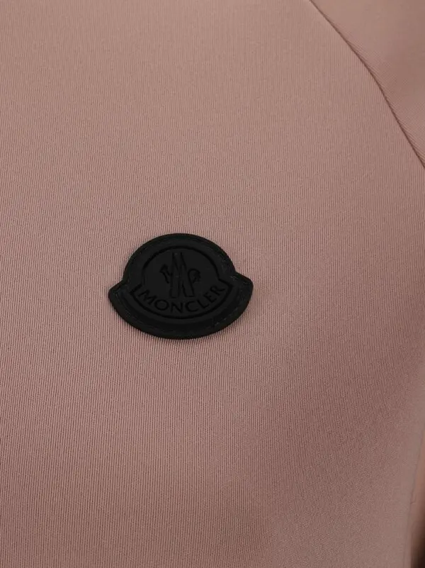 Moncler Zip-up Sweatshirt With Contrasting Trim