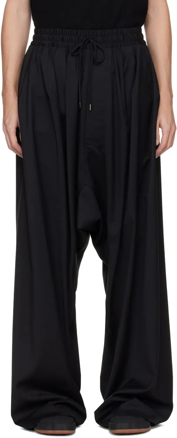 VIVIENNE WESTWOOD Drawstring Balloon Trousers - Black