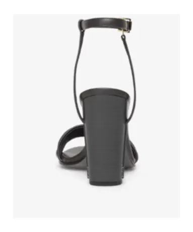 Fendi Embossed Ff Logo Ankle Strap Sandals