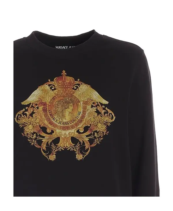 Versace Rococo Crystal Motif Sweatshirt