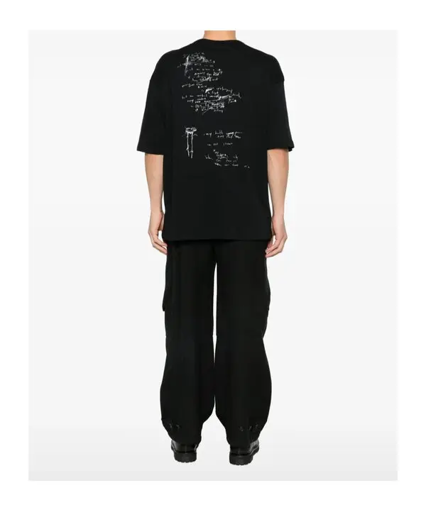 ANN DEMEULEMEESTER Dieter Wild Wind Blows High Comfort T-shirt
