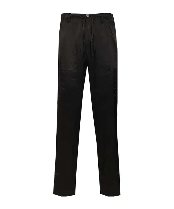 Dries Van Noten Straight Leg Pants With Drawstring Waistband