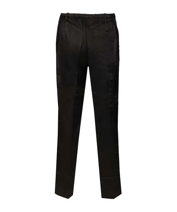 Dries Van Noten Straight Leg Pants With Drawstring Waistband