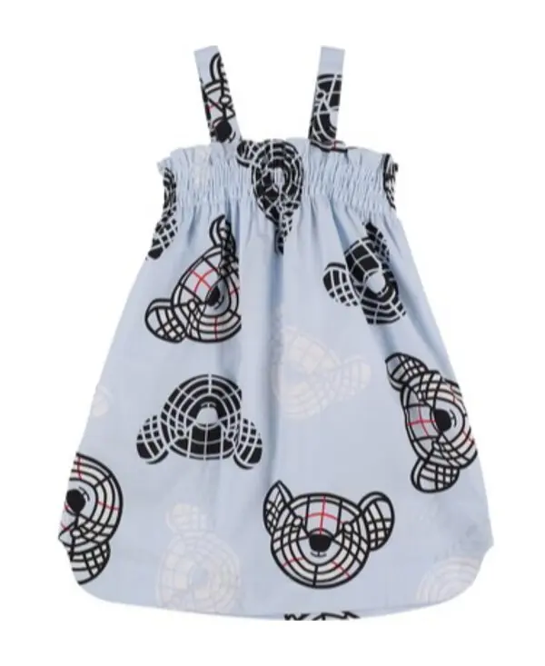 Burberry Bear Printed Cotton Dress