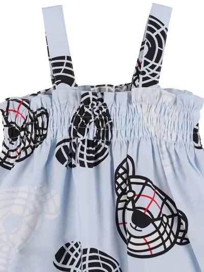 Burberry Bear Printed Cotton Dress