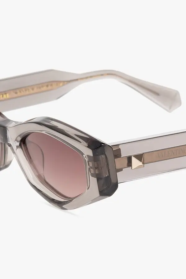 Valentino Garavani Rectangular Frame Sunglasses