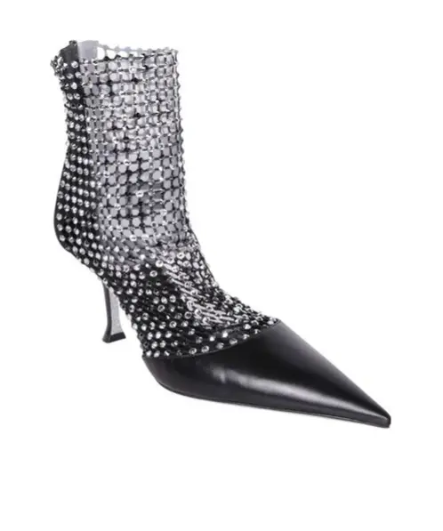 Rene Caovilla Embellished Pointed-toe Pumps