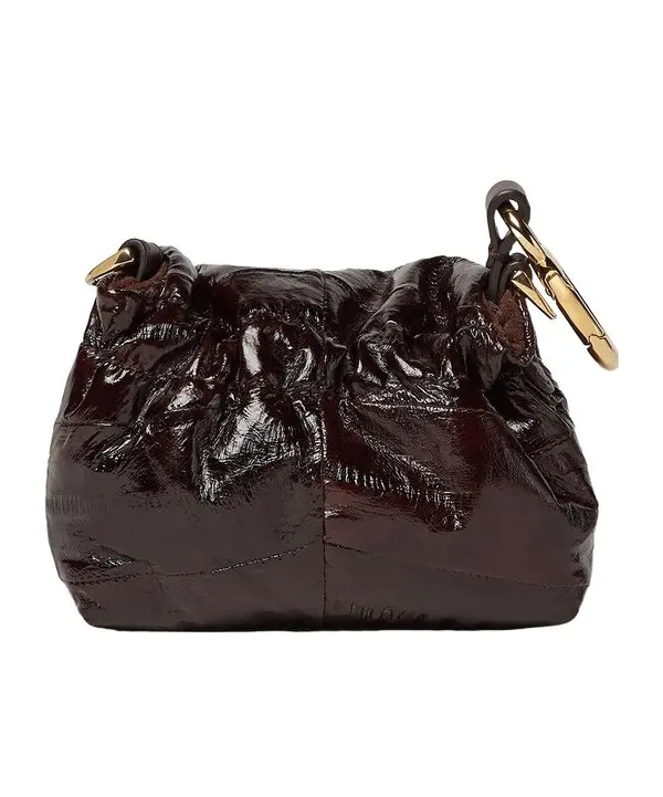 Fendi Inlaid Hagfish Leather Miniature Baguette