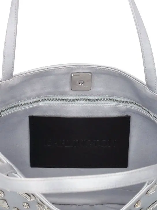 16Arlington Suki Embellished Shoulder Bag - White