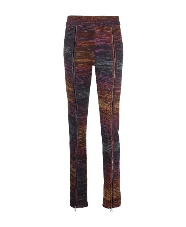 ROTATE BY BIRGER CHRISTENSEN Knitted Casual Pants - Black