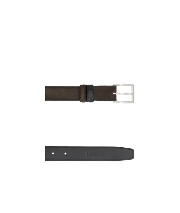 Hogan Buckled Belt - Black