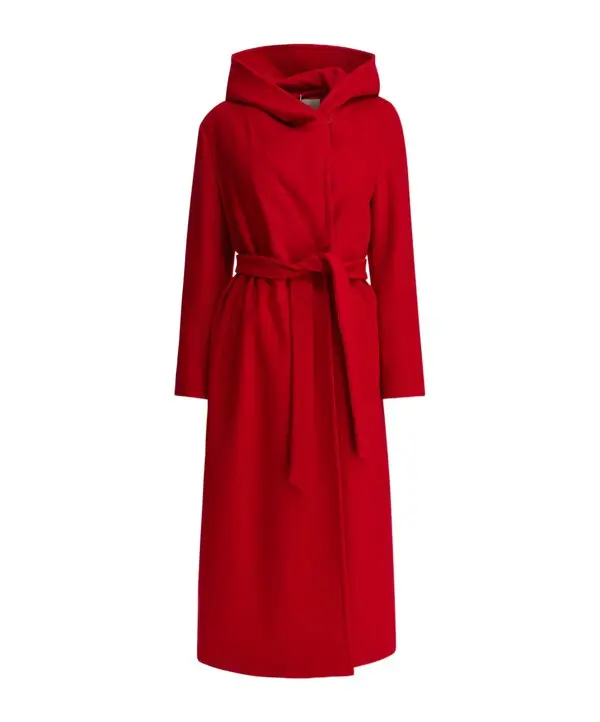 Herno Belted Hooded Coat