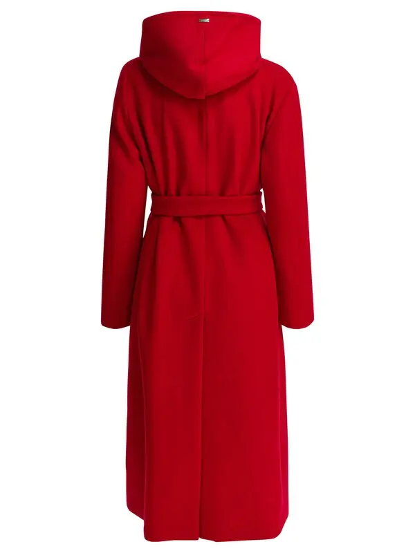Herno Belted Hooded Coat