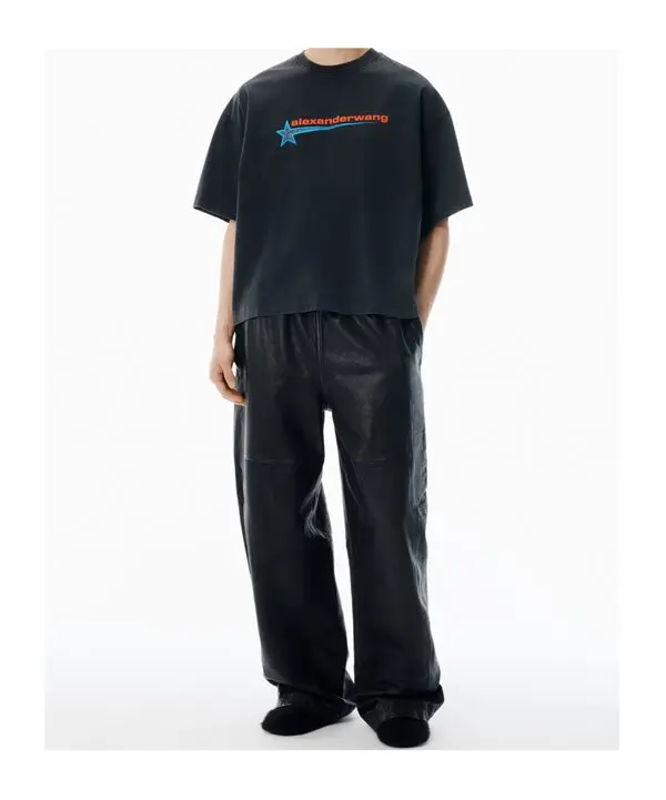 Alexander Wang Star Patterned Crewneck T-shirt