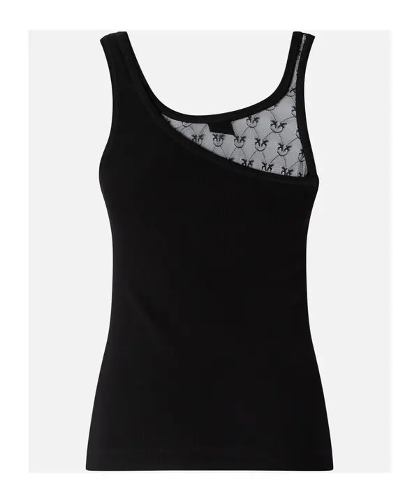 Pinko Love Birds Vest Top