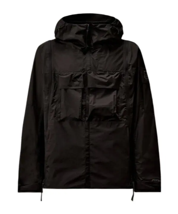 C.P. COMPANY Transformable Hooded Jacket - Black