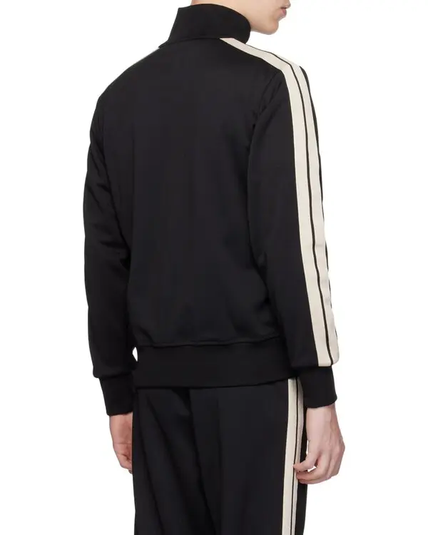 Palm Angels Logo Embroidered Zipped Jacket