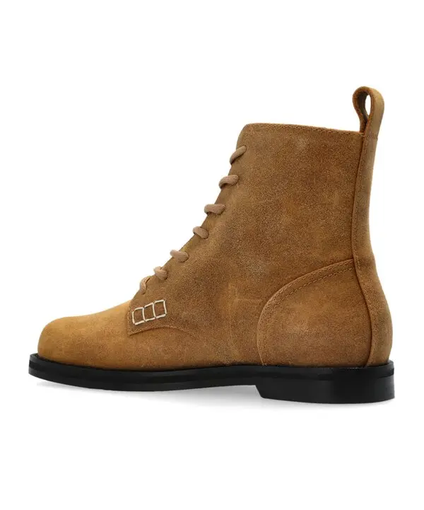 J.W.ANDERSON Lace-up Ankle Boots - Brown