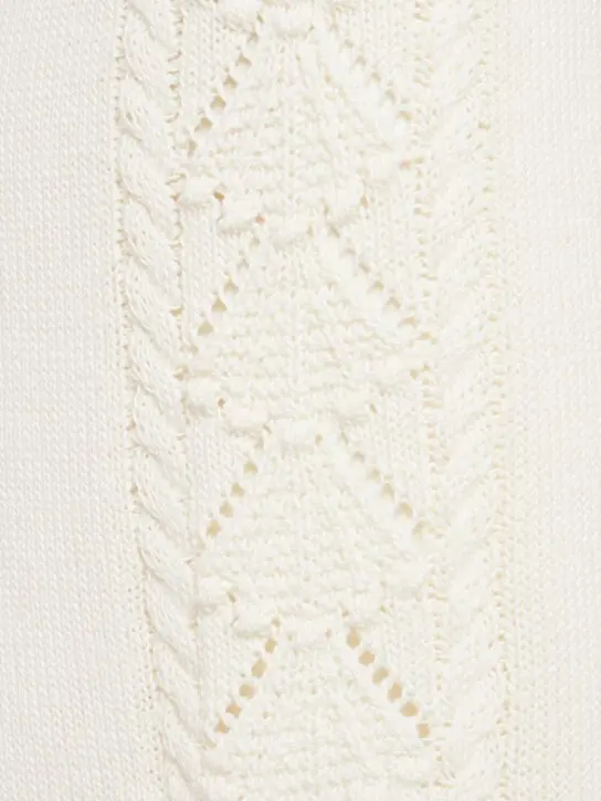 Loulou De Saison Embroidered Knit Shorts