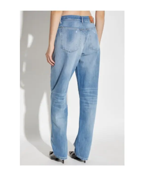 DIESEL® Distressed Light-wash Jeans - Blue