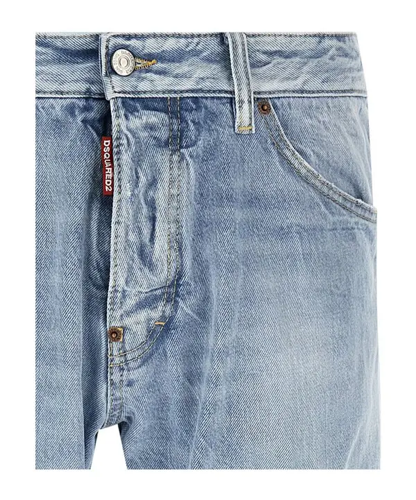 Dsquared2 Teddy Logo Patch Jeans