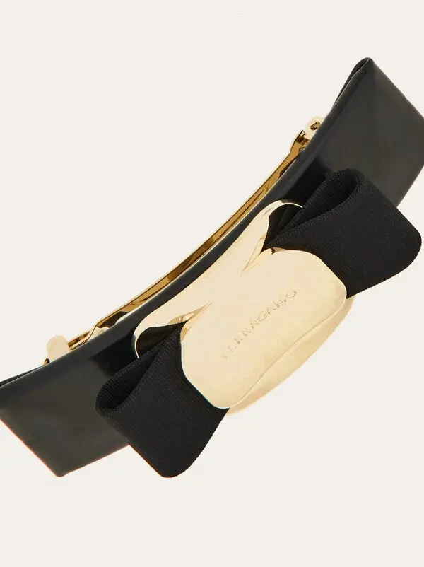 FERRAGAMO Logo Vara Disk Hairpin
