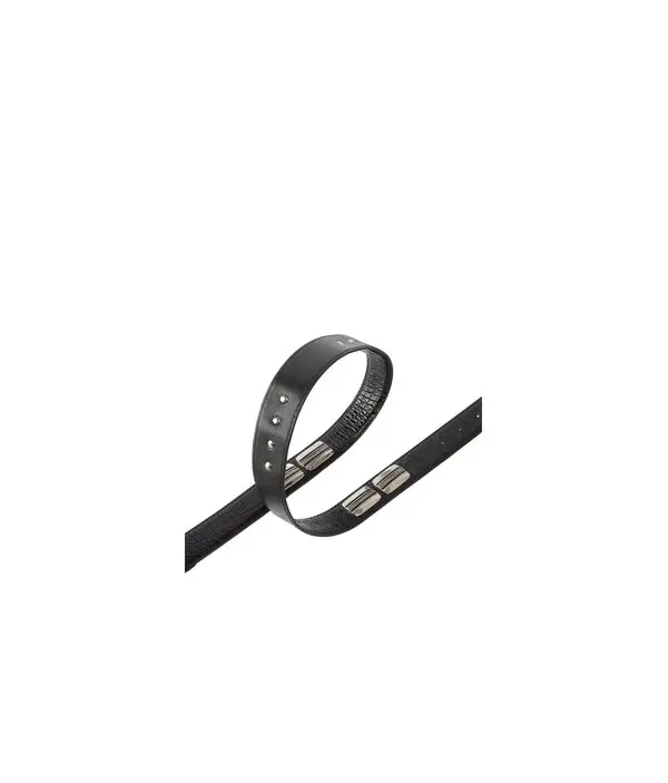 Pinko Embellished Leather Belt - Black