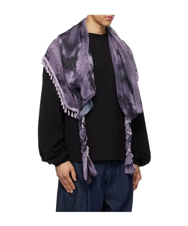 We11Done Scarf Long-sleeved T-shirt