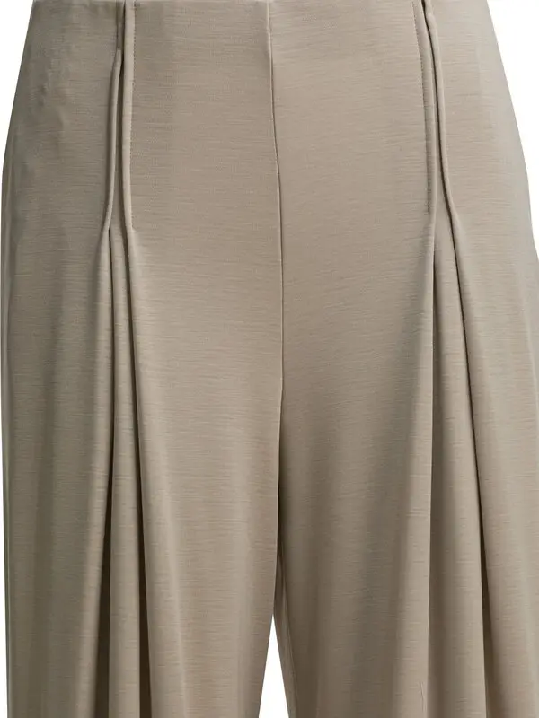 Max Mara Pleated Wide-leg Trousers