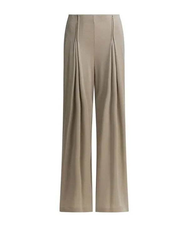 Max Mara Pleated Wide-leg Trousers