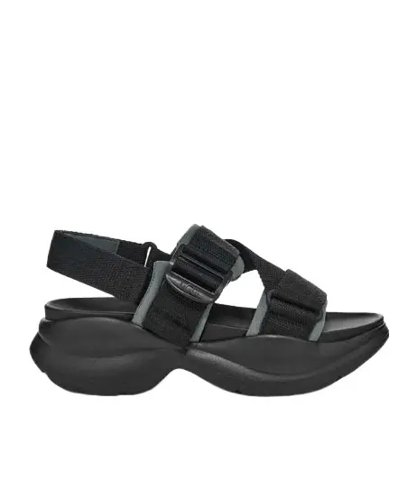 UGG Open-toed High-heeled Sandals - Black