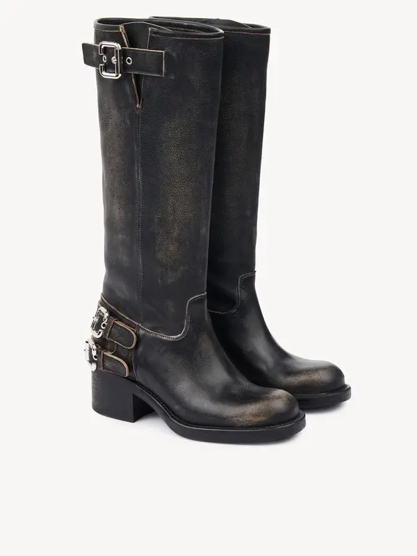 Chloé Dakota Knee-high Buckled Boots