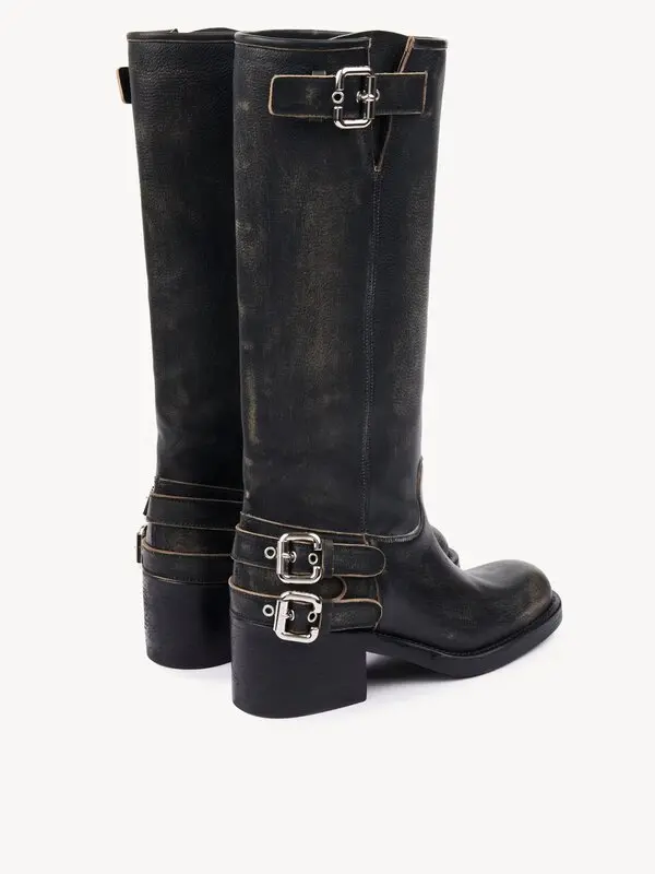 Chloé Dakota Knee-high Buckled Boots