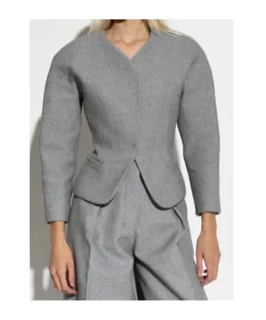 Jacquemus Mini Ovalo Jacket - Gray
