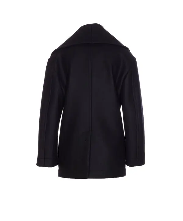 Bottega Veneta Double-breasted Coat With Notched Lapel
