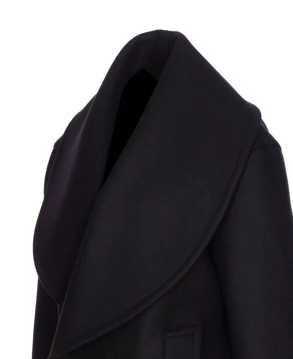 Bottega Veneta Double-breasted Coat With Notched Lapel