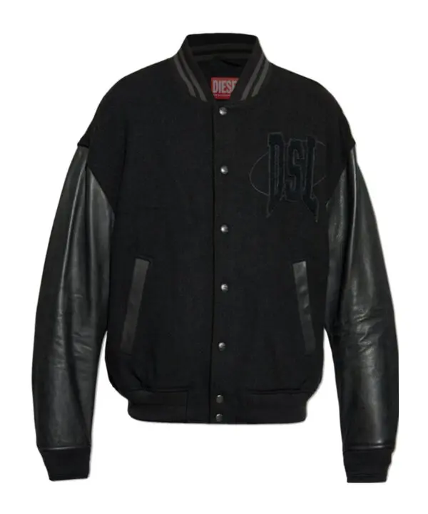 DIESEL® L-nyman Bomber Jacket - Black