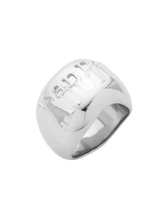 JEAN PAUL GAULTIER Logo Ring - Silver