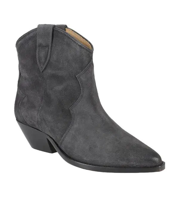 Isabel Marant Étoile Pointed-toe Ankle Boots - Black