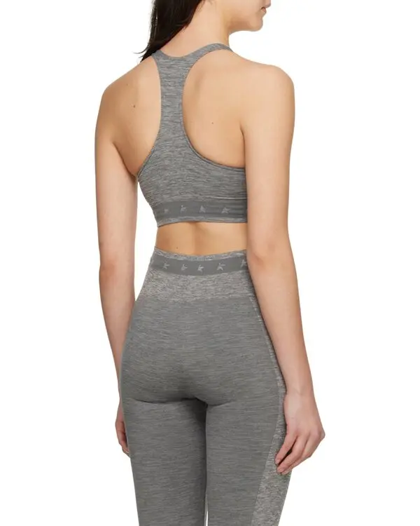 GOLDEN GOOSE Cropped Top With Logo Underband