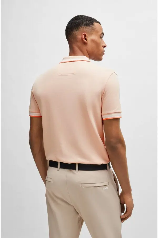 Hugo Boss Logo-embroidered Polo Shirt