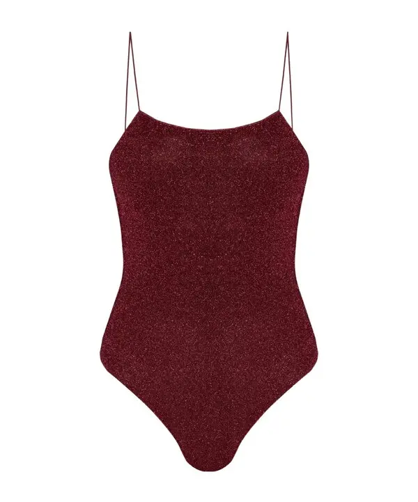 Oseree Lumière One-piece Swimsuit - Brown