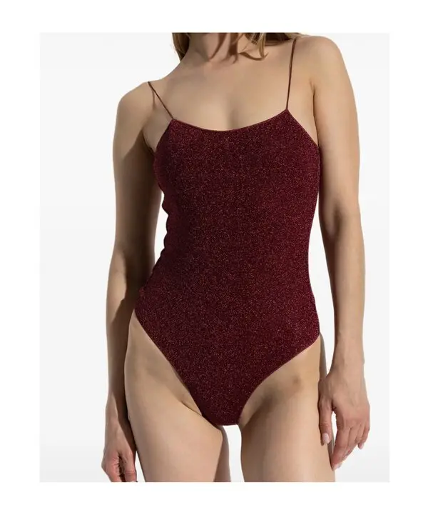 Oseree Lumière One-piece Swimsuit - Brown