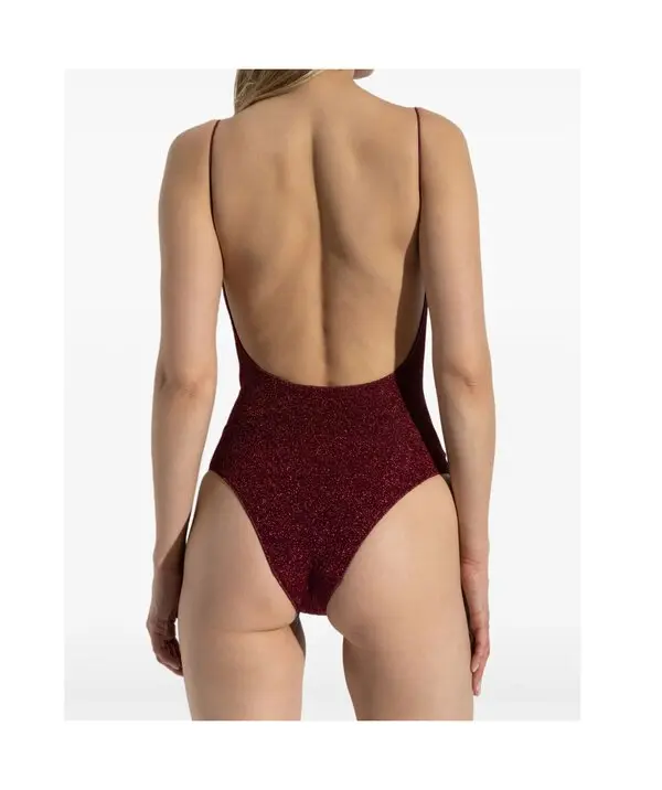 Oseree Lumière One-piece Swimsuit - Brown
