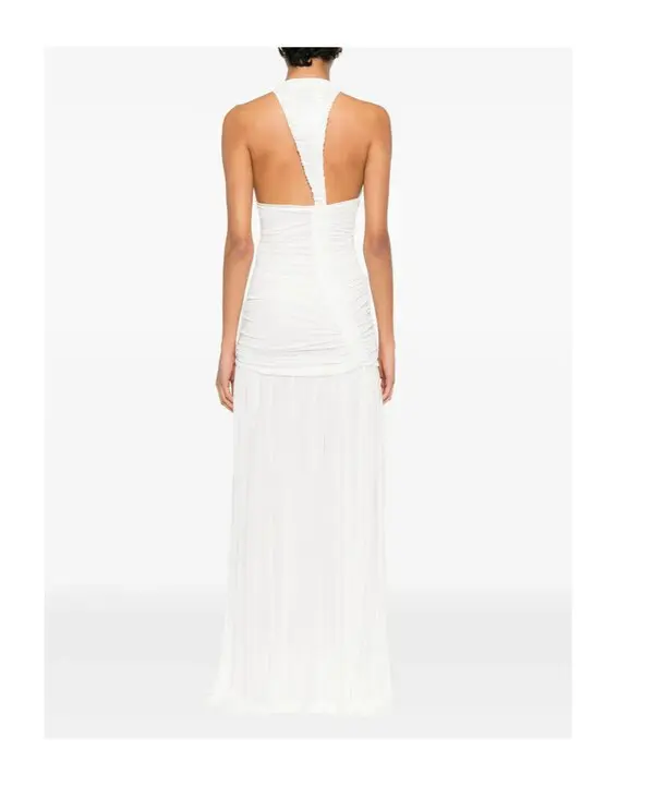Christopher Esber Orion Flared Maxi Dress - White